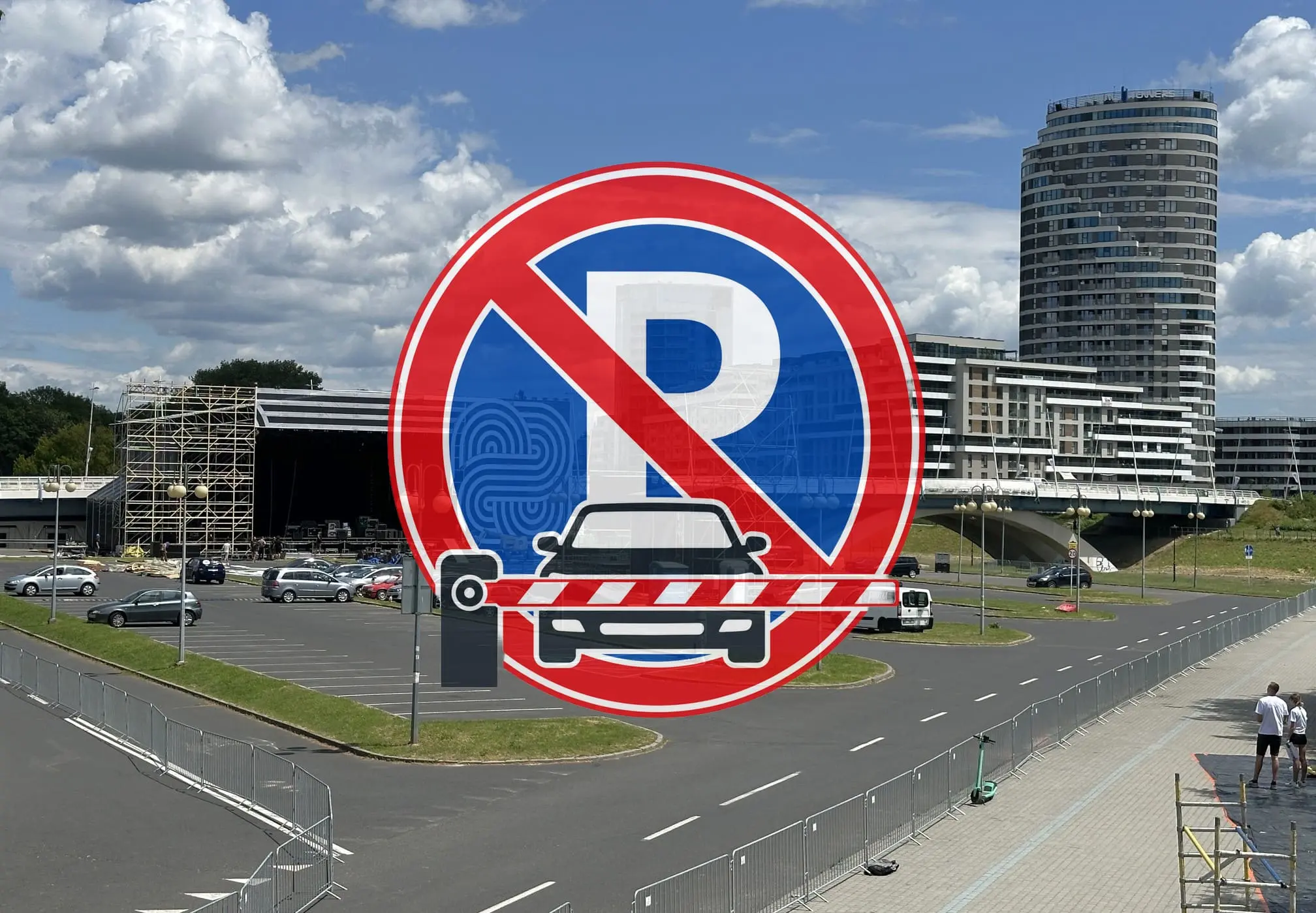 Parking przy hali Podpromie zamknięty na ponad dwa tygodnie